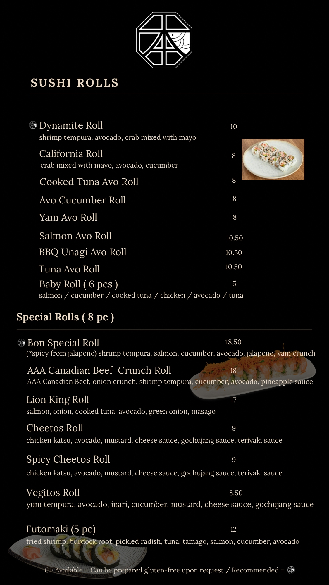 Home - Bon Sushi